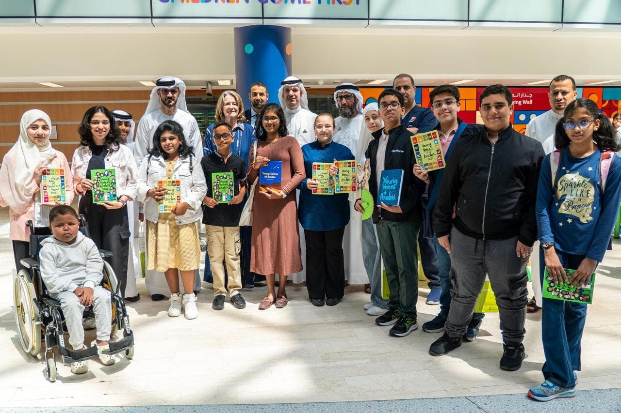 VOFG authors spread smiles at Al Jalila Children's Speciality Hospital | Voices of Future ...